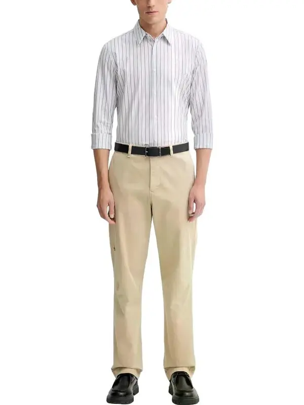 Paul Smith Straight Leg Trousers - Neutrals