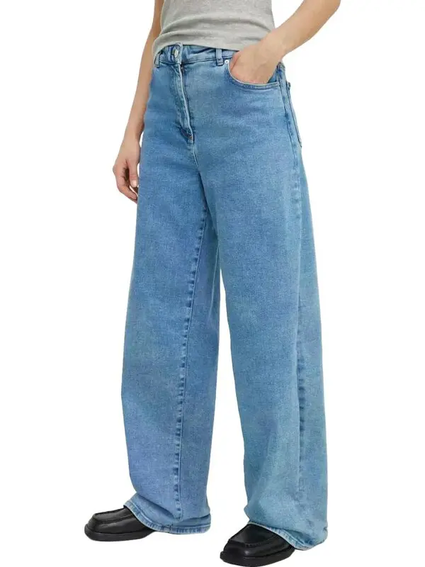 Remain Birger Christensen High-rise Straight Leg Five-pocket Jeans - Blue