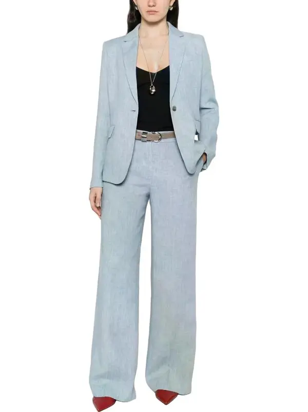 P.a.r.o.s.h Notched-lapel Single-breasted Blazer - Blue