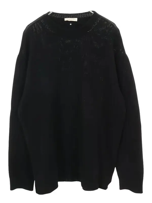Valentino Garavani Cashmere Crew Neck Sweater - Black