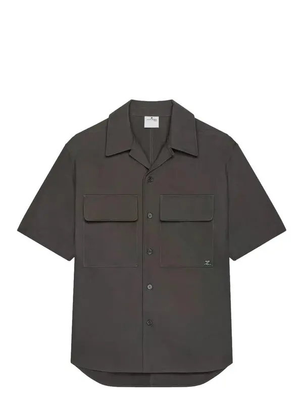 COURREGES Pocket Shirt - Grey
