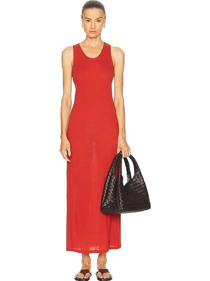 Loulou De Saison Myron A-line Tank Maxi Dress - Red