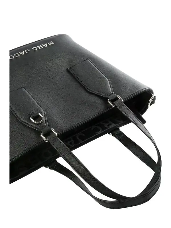Marc Jacobs Logo-lettering Tote Bag - Black