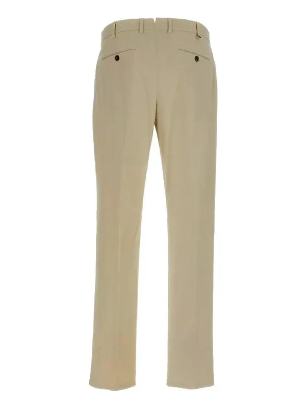 PT TORINO Pleated Trousers - Neutrals