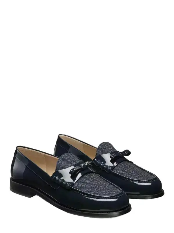 STUART WEITZMAN Lottie Bow Loafers - Blue