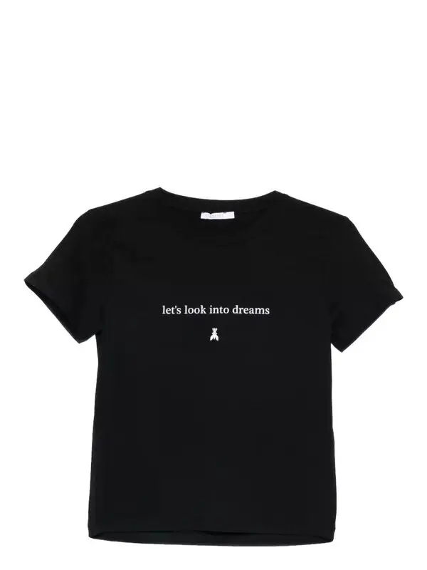Patrizia Pepe Statement T-shirt - Black
