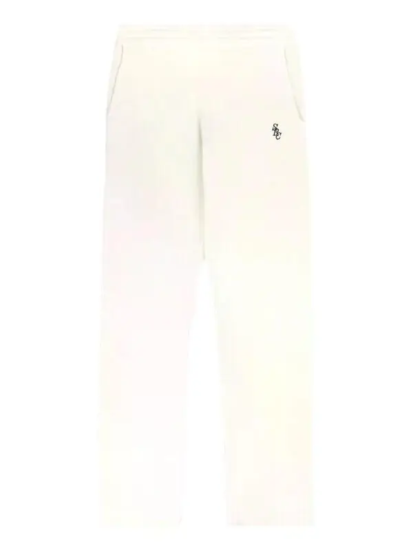 Sporty & Rich Logo Trousers - Neutrals