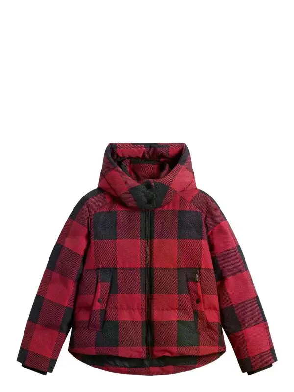 Woolrich Checked Padded Jacket - Red