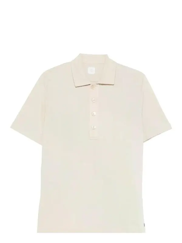 Eleventy Short-sleeve Polo Shirt - Neutrals