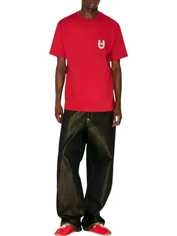 Kenzo Lunar New Year Graphic-print T-shirt - Red