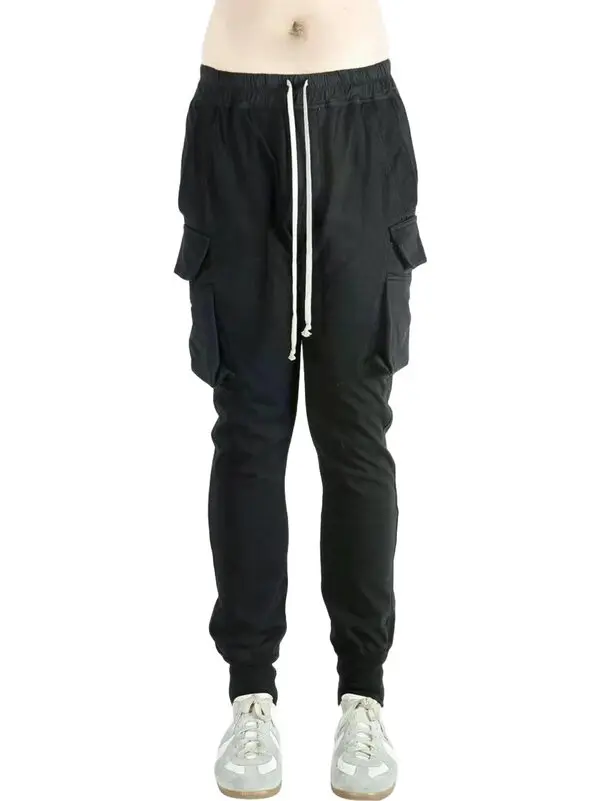 Rick Owens Drawstring-fastening Trousers - Black