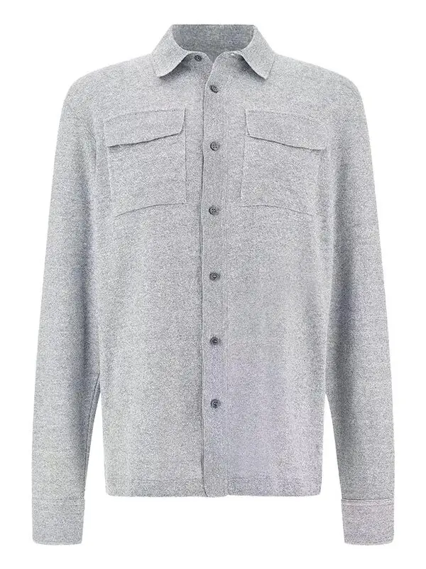 Paul & Shark Pocket Overshirt - Grey