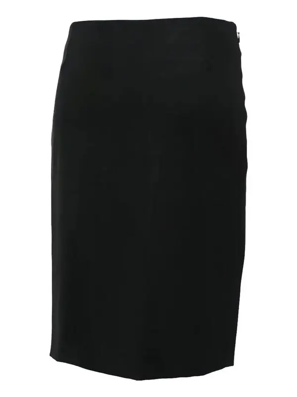 LANVIN Piped-trim Mini Skirt - Black