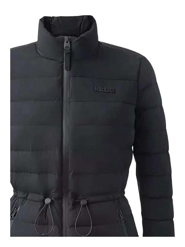 Mackage Quilted Drawstring Jacket - Black