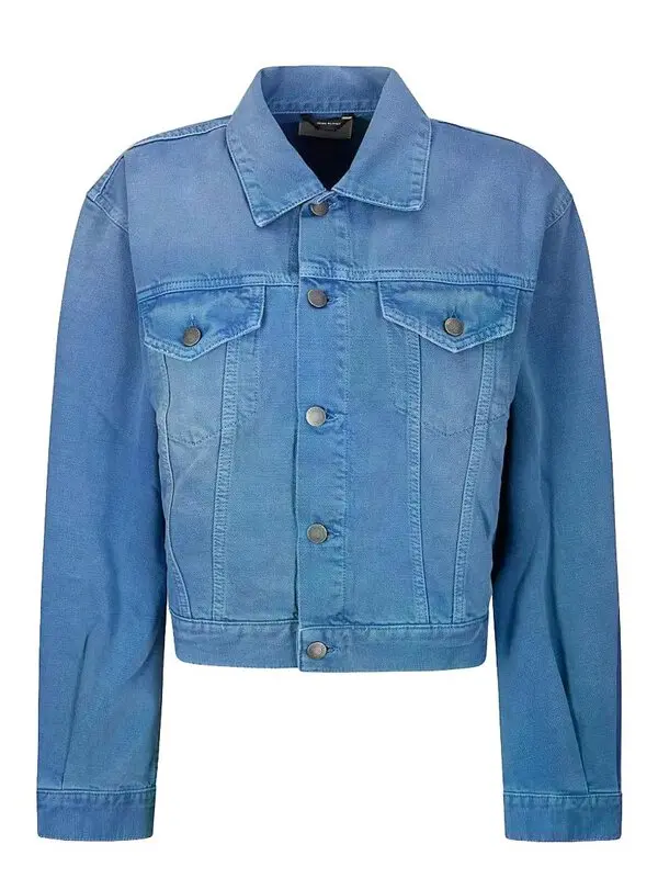 HAIKURE Simon Buttoned Denim Jacket - Blue