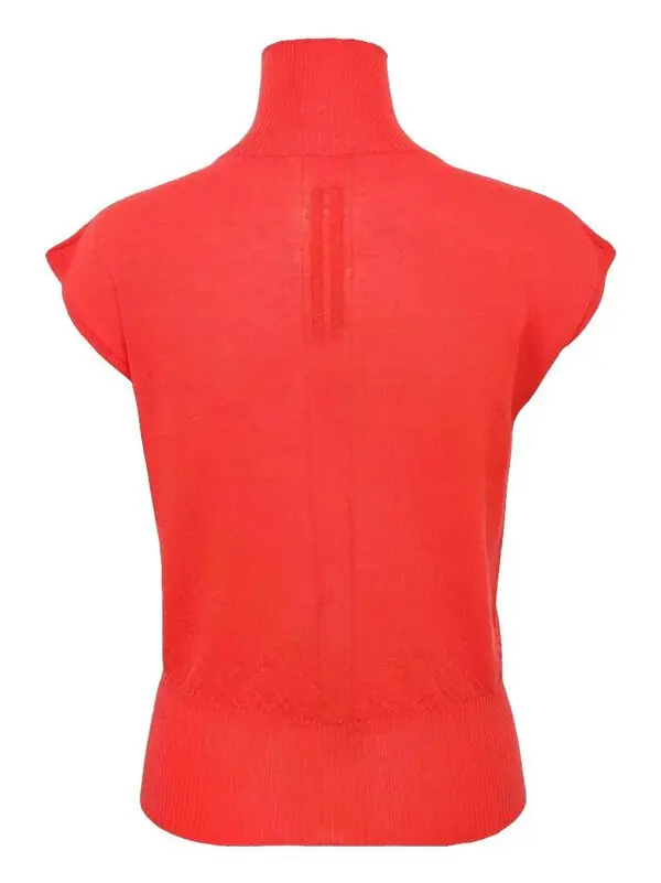 Rick Owens Turtle Lightweight Cashmere Blouse - Red