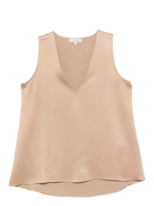 Antonelli Firenze Angelica V-neck Blouse - Neutrals