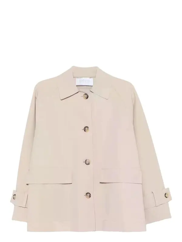 Harris Wharf London Beige Scuba Jacket - Nude
