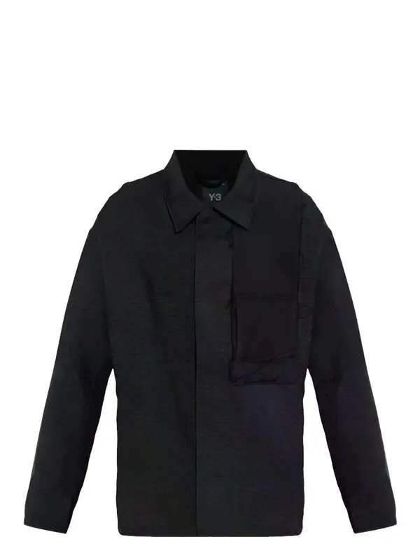 Y3 Utility Chest-pocket Jacket - Black