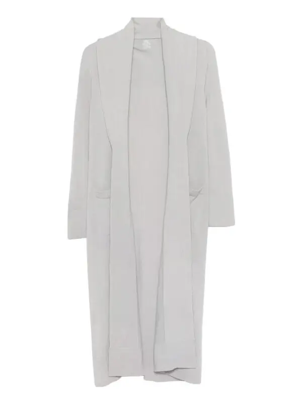 TEDDY CASHMERE Pockets Cardigan - Grey