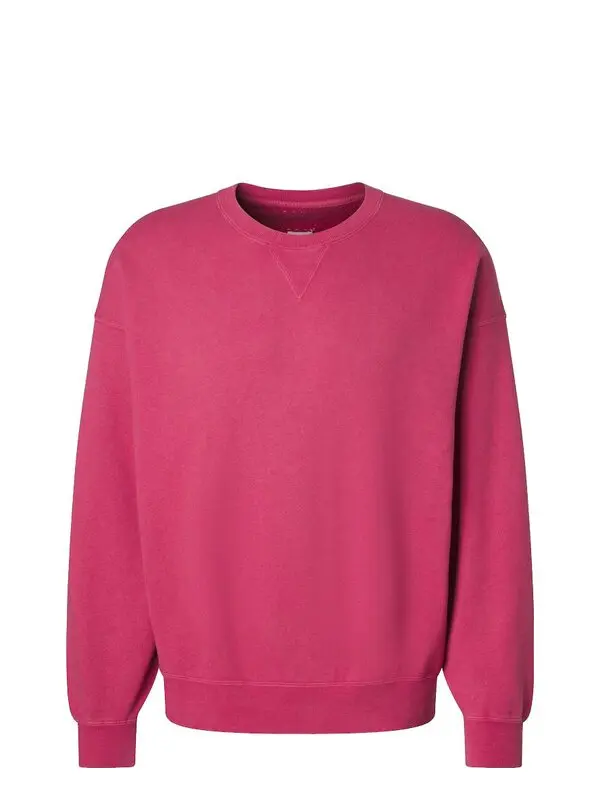 Visvim Jumbo Cotton Jersey Sweatshirt - Red