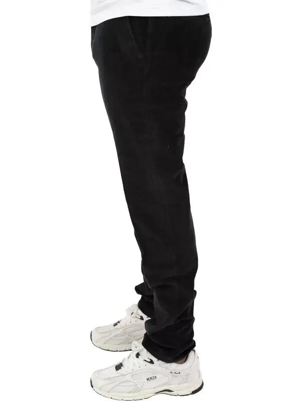 Incotex Corduroy Wool Trousers - Black