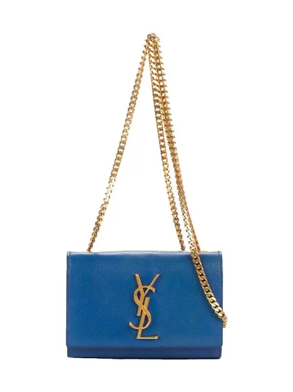 Saint Laurent Mini Kate Bag - Blue