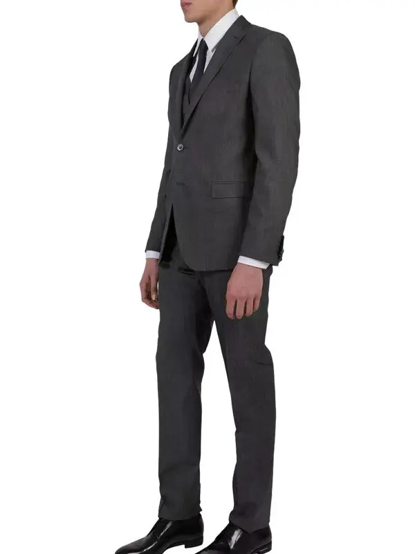 TONELLO Single-breasted Three-piece Suit - Grey