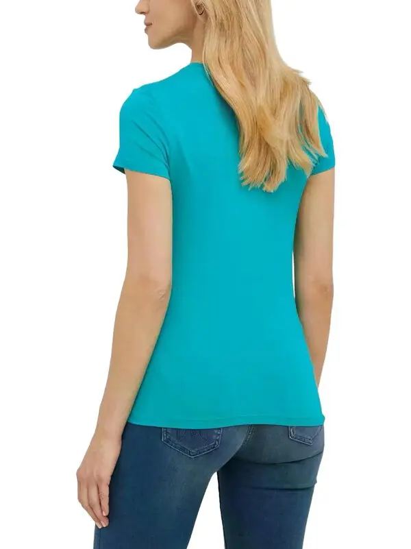 Patrizia Pepe Crew Neck T-shirt - Blue