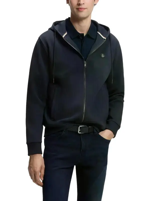 BOSS Zip-up Hoodie - Blue