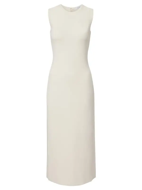 Max Mara Sleeveless Maxi Dress - White