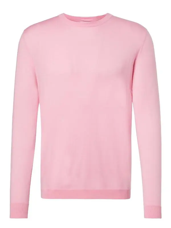 ALLUDE Virgin Wool Sweater - Pink