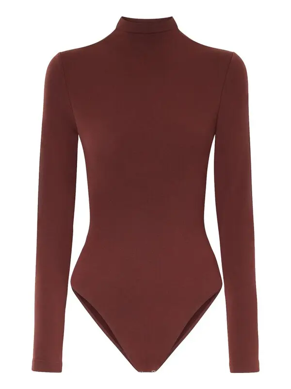 Wolford Stretch-jersey Bodysuit - Red