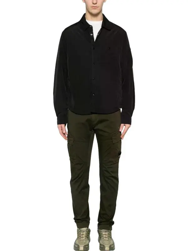 C.P. COMPANY Buttoned Pocket Shirt - Black