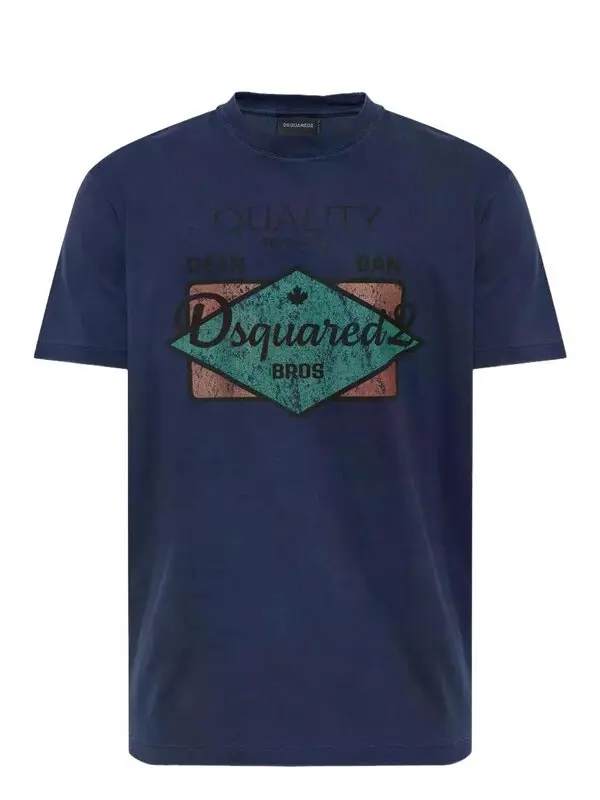 Dsquared2 Front-print T-shirt - Blue