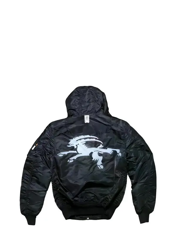 PROTOTYPES Zip-up Hooded Jacket - Black