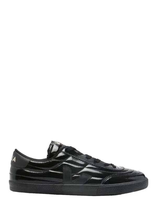 VEJA Patent Leather Sneakers - Black