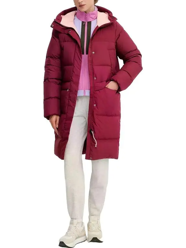 PEAK PERFORMANCE Hooded Padded Jacket - Red