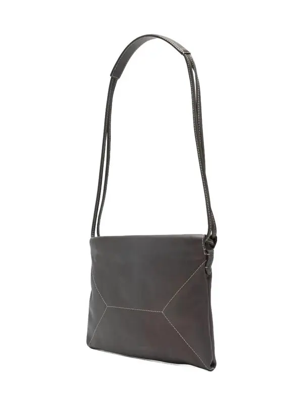 Brunello Cucinelli Embellished Shoulder Bag - Grey