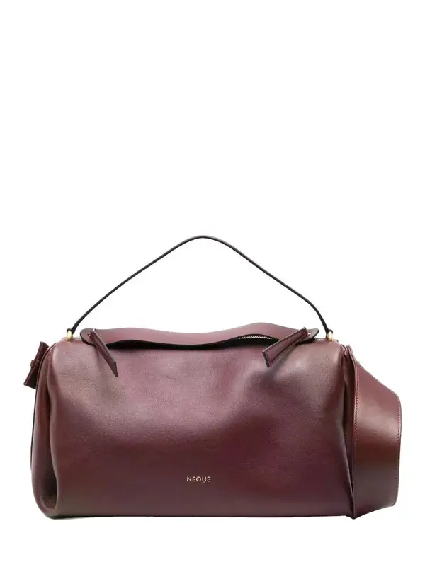 NEOUS Scorpius Leather Tote Bag - Red