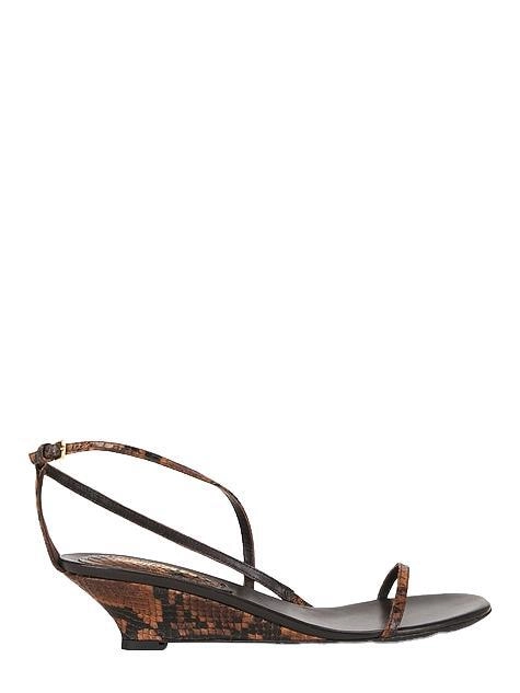 LUCASHEVA Varvara Wedge Sandal - Brown