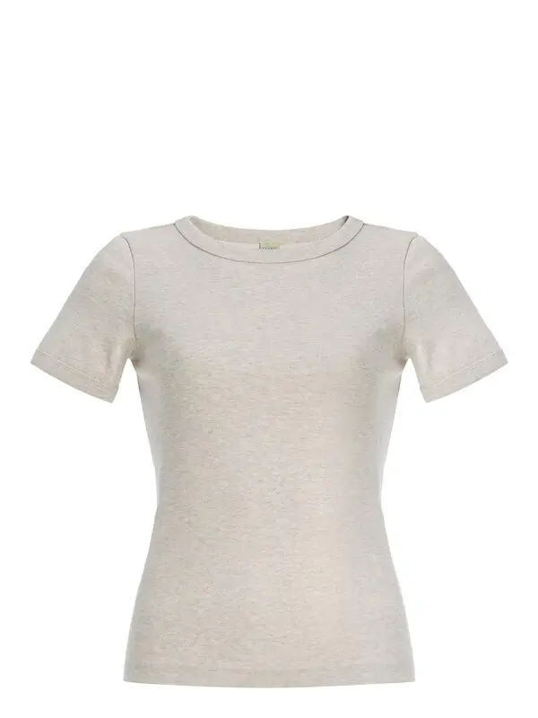 FLORE FLORE Car Cotton T-shirt - Grey