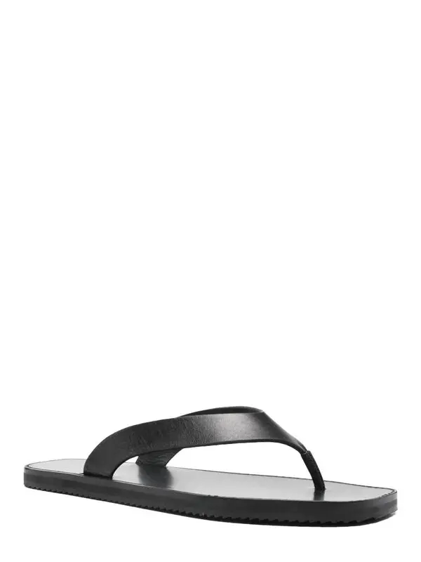 JUDE Vermelho Flat Slide - Black