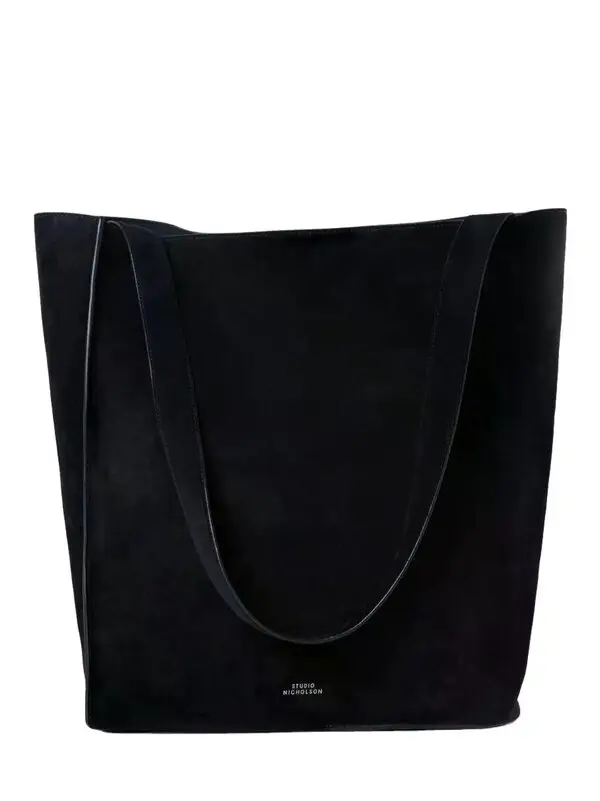 Studio Nicholson Doublet Slouch Suede Shoulder Bag - Blue