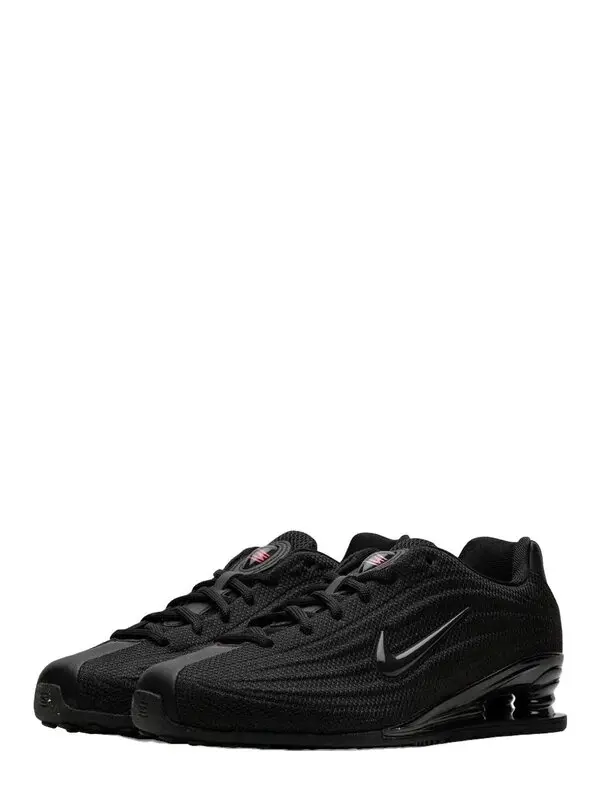 Nike Shox Z Striped Sneakers - Black