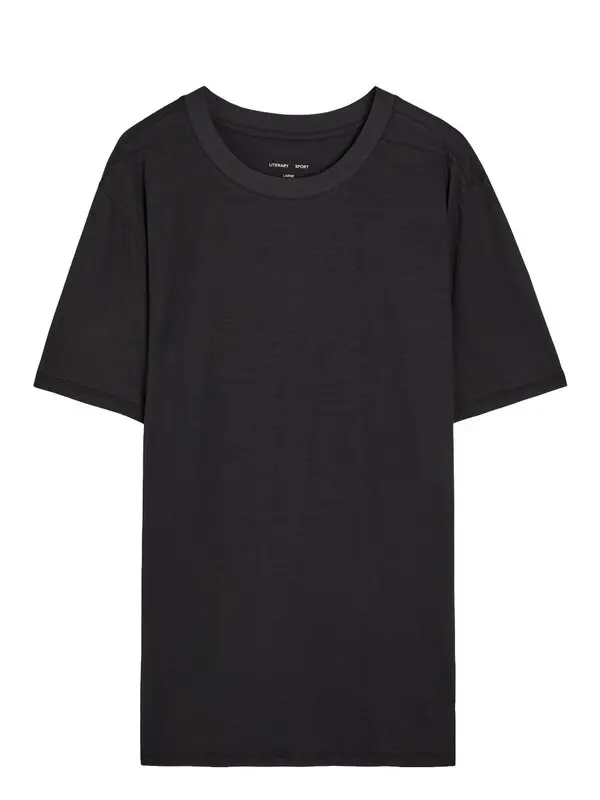 LITERARY SPORT James Cotton T-shirt - Black