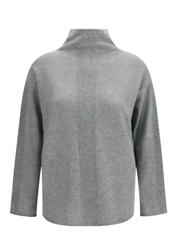 Max Mara High-neck Sweater - Grey