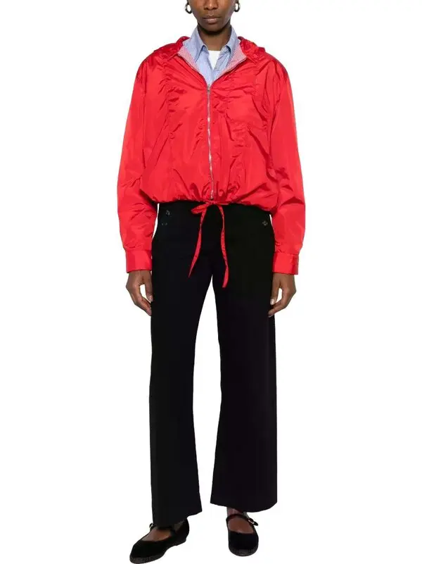 CUANTICO Hooded Zip Jacket - Red