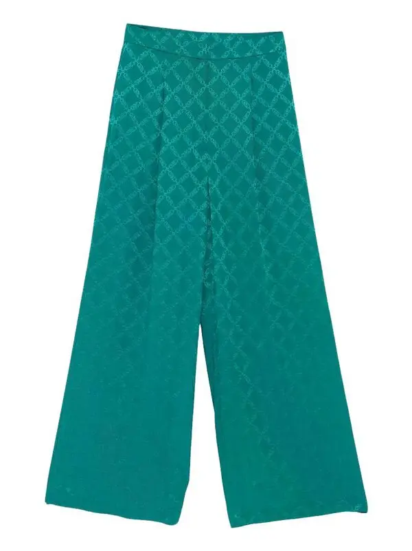Michael Kors Monogram Trousers - Blue
