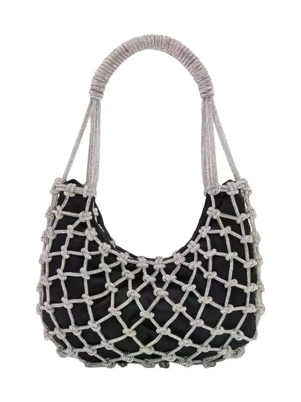 Rosantica Nodi Crystal-embellished Tote Bag - Silver